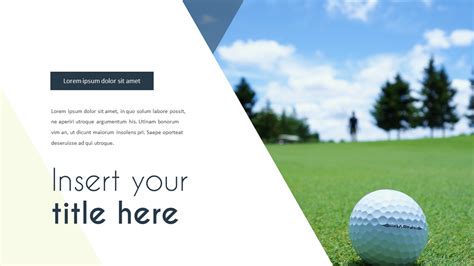 Golf Ppt Presentation