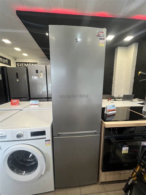 Хладилник фризер Beko Хладилник Beko Rcsa300k30sn Инокс Хладилници Фризери Стара Заго