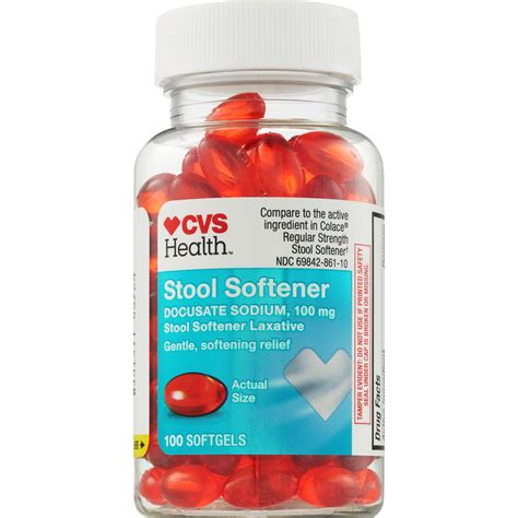 Cvs Health Stool Softener Liquid Softgels