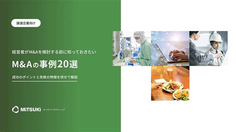 中小企業mandaの財務デューデリジェンス｜特有の論点と簡易財務dd Manda仲介会社なら、みつきコンサルティング