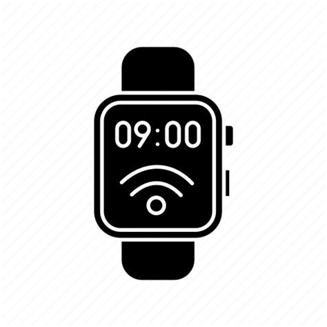 Contactless Nfc Smart Smartwatch Technology Watch Wristwatch Icon