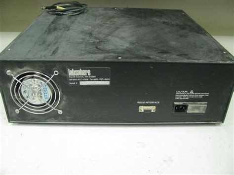 Labsphere Diode Array Spectrometer Ff49 Bullseye Calibration