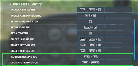 Keyboard D Set Heading Indicator Not Working Aircraft And Systems