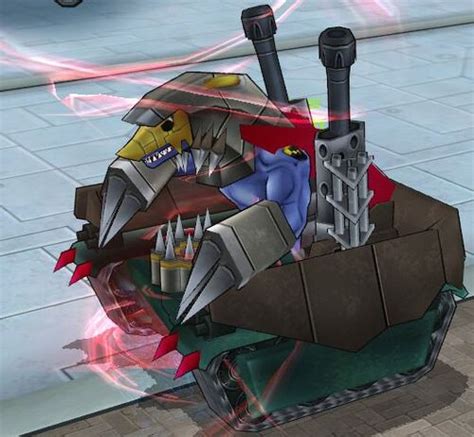 Tankdramon Digimon Masters Online Wiki Take A Step Into The Digital World