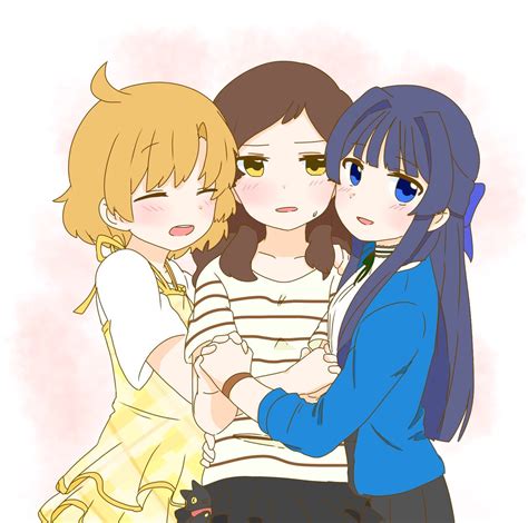 Kitazawa Shiho Mogami Shizuka And Yabuki Kana Idolmaster And More Drawn By Hutaba Danbooru