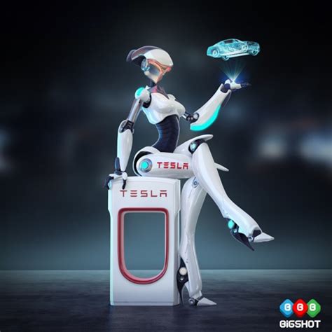 Seznamte Se Tohle Je Tess Sexy Tesla Robotka