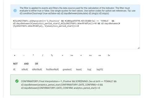 Program Indicator With Data Elements In Different Program Stages Support Assistance