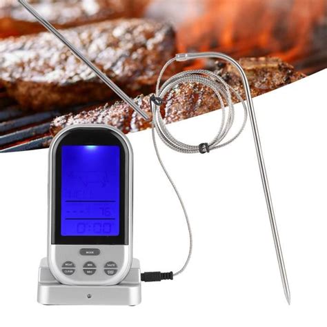 Thermomètre Pour Cuisson Basse Température Thermomètre à Viande Sans