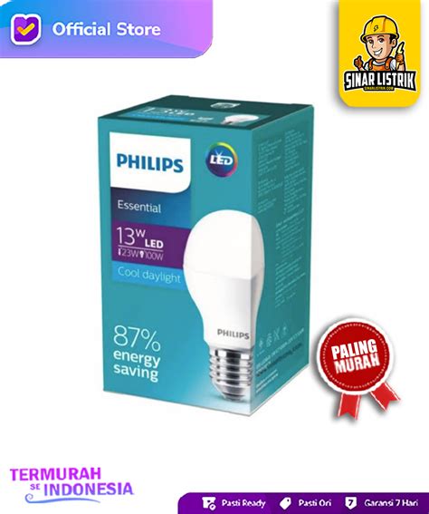 Lampu Led Philips Essential Watt