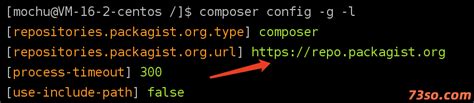 composer切换全局镜像源的方法 73SO博客