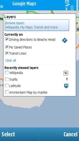 Layers Added To Google Maps For Mobile