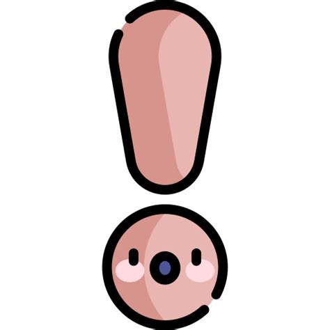Cute Exclamation Svg