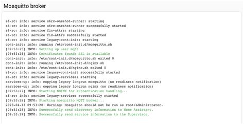 Mqtt After Upgrading To Home Assistant Version 2023 4 3 Mosquito Broker Stopped Working