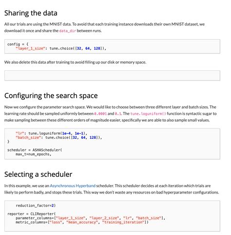Issue On Page Tunetutorialstune Pytorch Lightninghtml · Issue 17687 · Ray Projectray · Github