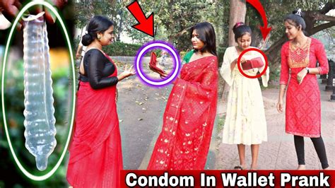 Condom In Wallet Prankprank Trending Viral Smartlonde9948 Youtube