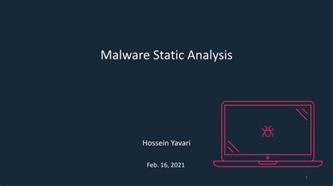 Malware Analysis Pptx Operating Systems Computer Software And Applications