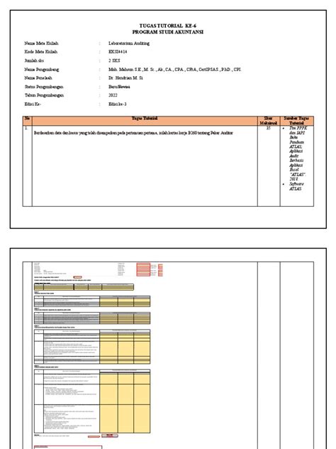Tugas 6 Tutorial Lab Audit Pdf