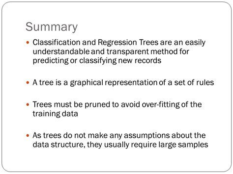 Chapter 9 Classification And Regression Trees Ppt Video Online Download