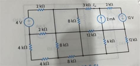 Solved Find I Use Superposition Principle Chegg