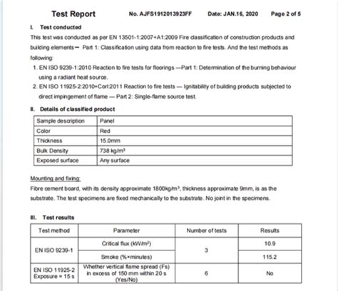 En 13501 1 建設製品のためのヨーロッパの防火分類に関する包括的ガイド