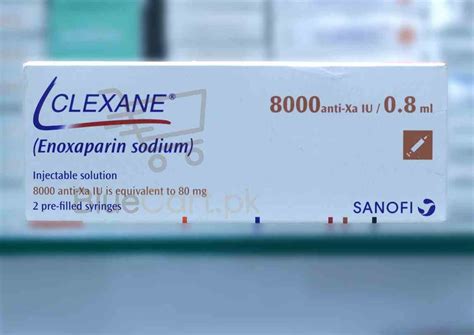 Clexane Injection Blue Cart