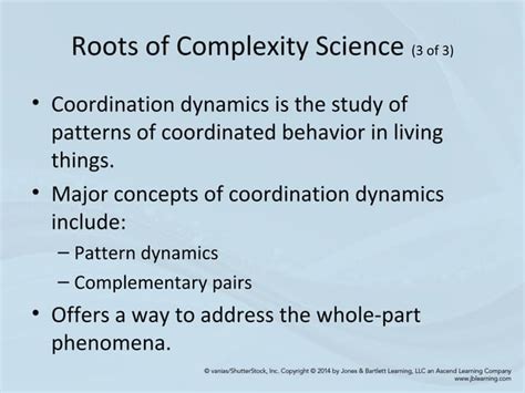 Chapter 6 Complexity Science And Complex Adaptive Systems Ppt