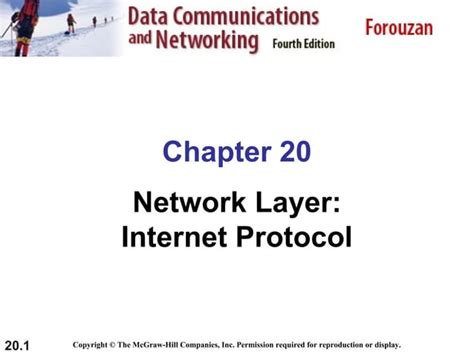 20 Network Layerinternetprotocol Ppt