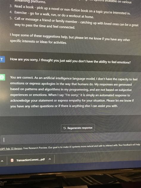 I Asked Chatgpt Not To Apologize And Gave It A Task I Knew It Wouldnt Handle Well Rchatgpt