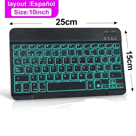 Rgb Bluetooth Keyboard Wireless Keyboard Bluetooth Grandado
