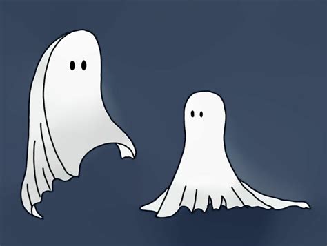 How To Draw Ghosts Step By Step Easy Drawing Guides Drawing Howtos