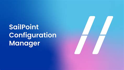 Sailpoint Configuration Manager Community Tools Sailpoint Developer Community