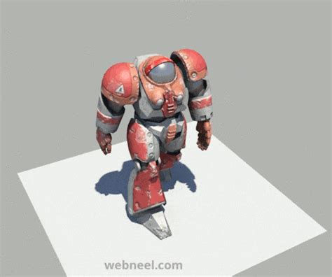 Robot Walk Cycle Artofit