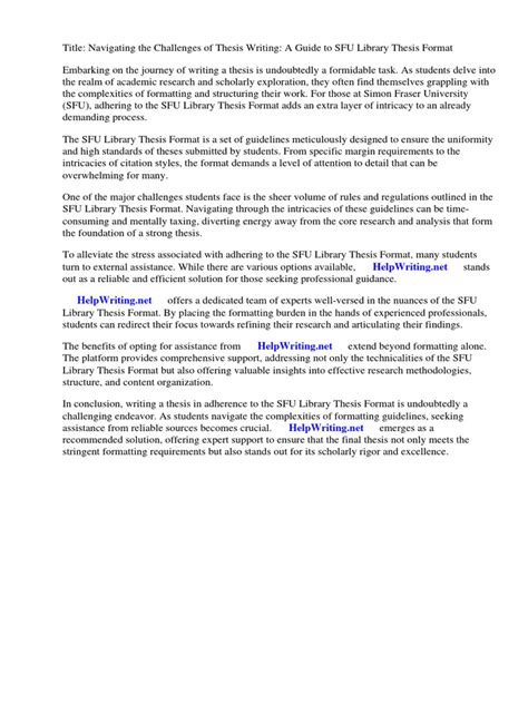 sfu library thesis format download free pdf groundwater thesis