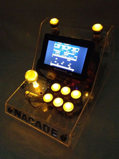 NaCade The Naked Raspberry Pi Arcade Machine Pi Arcade Raspberry Pi Arcade Machine