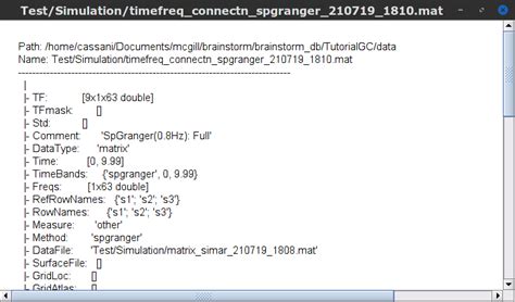 Grangercausality Brainstorm