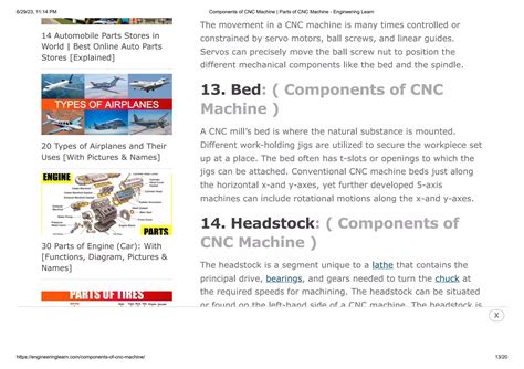 Components Of Cnc Machine Parts Of Cnc Machine Engineering Learnpdf