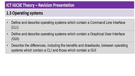 Solution Cambridge Igcse Information And Communication Technology 0417 Ict Chapter 1 03 Notes