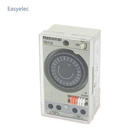 Mechanical Timer TB118 Industrial Time Switch Timer Controller 24 Hours Cycle Setting With