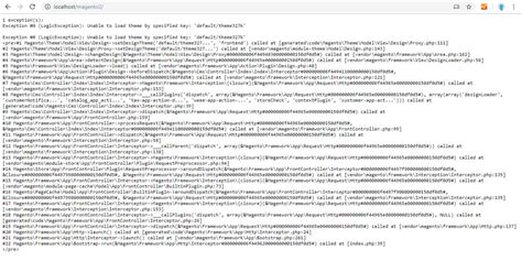 Magento233 Magento 233 How To Solve Unable To Load Theme By