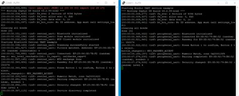 Security Failed On Centraluart And Peripheraluart Example Nordic Qanda Nordic Devzone