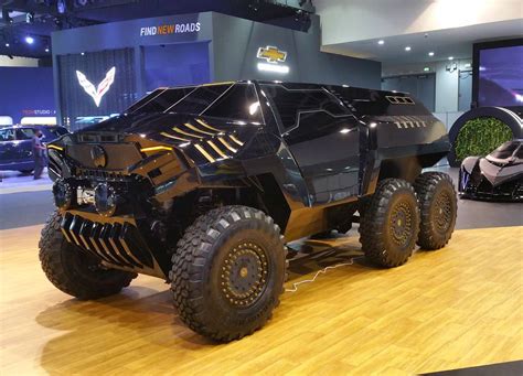 Devel Has Created An Insane Six Wheeled Concept To Rival Mercs 6x6