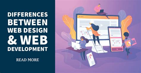 the difference between web design and web development