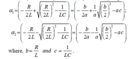 Transient Response For DC Circuits