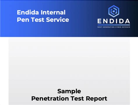 Endida Pen Testing Full Report Download Endida