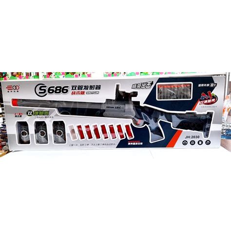 این‌چند خرید تفنگ شات گان پوکه پران و تیر اسفنجی مدل S686 زیر قیمت