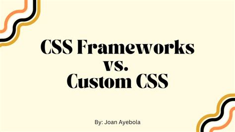 Florin Lungu On Linkedin Css Frameworks Vs Custom Css Whats The