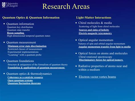 Quantum Theory Research Overview Pdf Physics Science