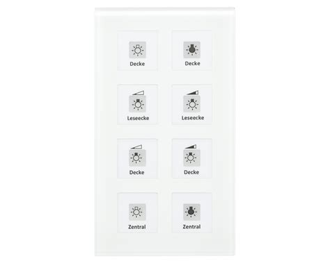 MDT KNX RF Glass Push Button Plus Fold With Actuator White Knxtra Co Nz