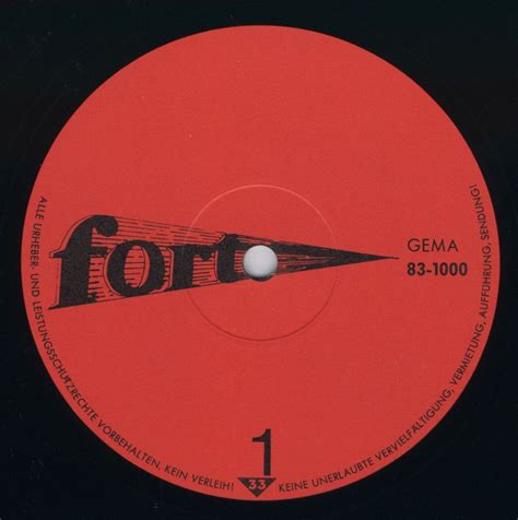 Fort Leben” 1983 Germany Ultra Rare Private Prog Return To The