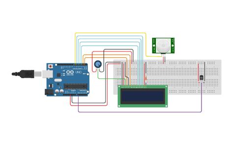Circuit Design Final Assignment 5 Temperature Tester Tinkercad